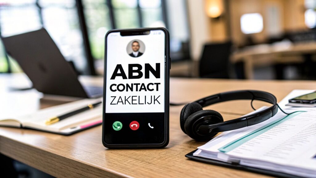 ABN Contact Zakelijk: Snel de Juiste Medewerker Spreken